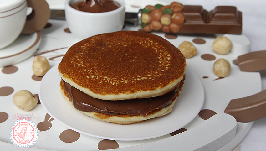 DORAYAKI alla Nutella ricetta doraemon